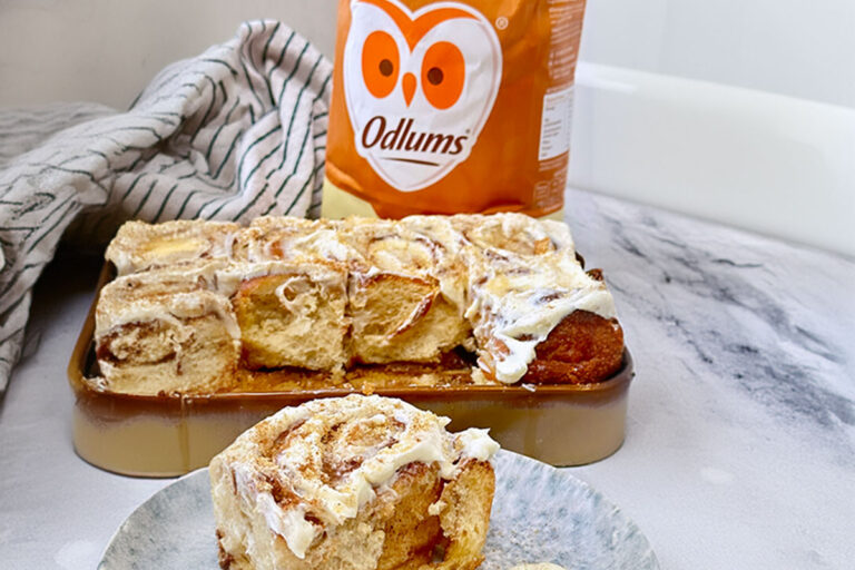 Aisling's Breakfast Cinnamon Rolls with Honey Icing - Odlums