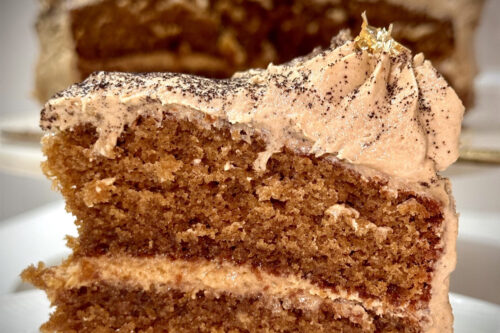 Coffee Sponge Cake with Biscoff Coffee Buttercream - Odlums